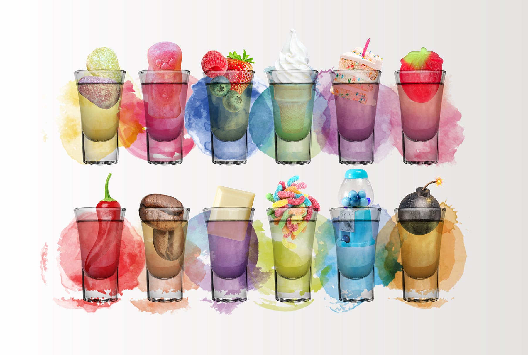 Cocktail Menu Campaign | Revolution Bars | Eat With Your Eyes™