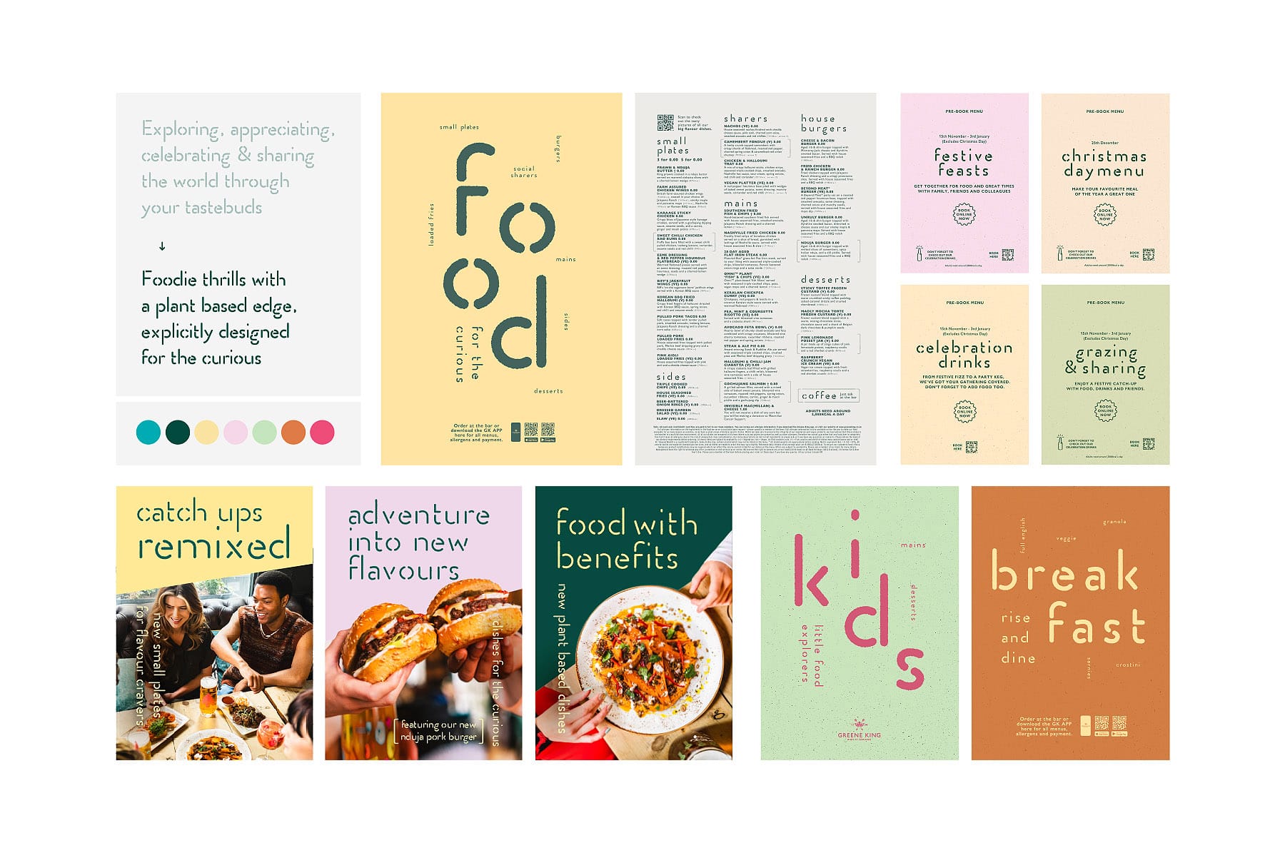 Food & Menu Positioning | Greene King | Eat With Your Eyes™