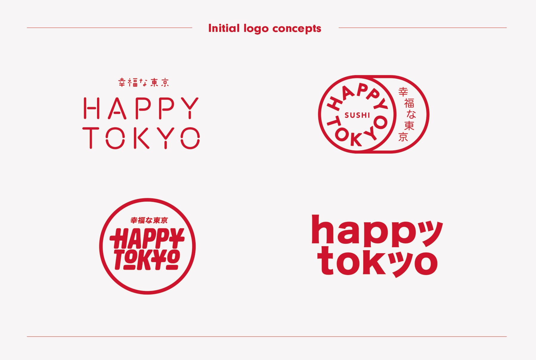 Brand Creation | Happy Tokyo | Eat With Your Eyes™