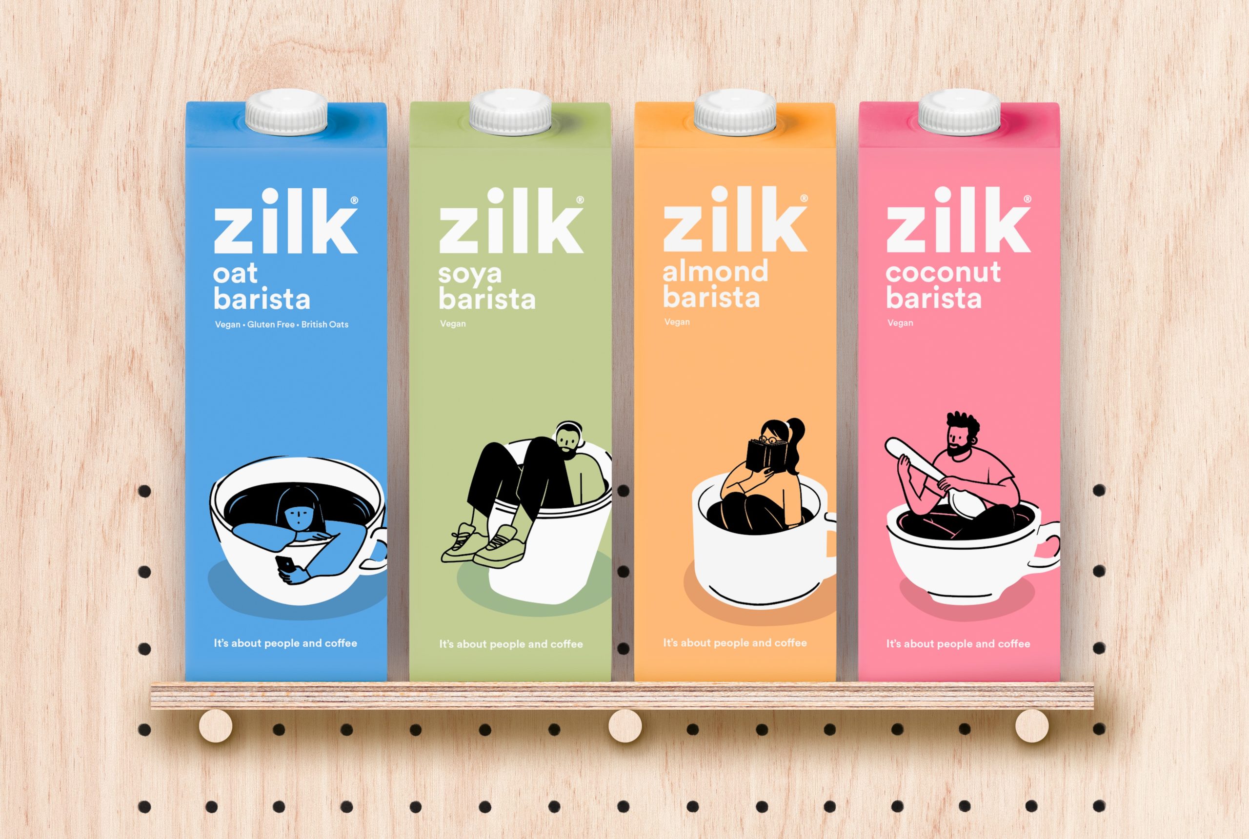 Plant-based barista milk alternatives | zilk | Eat With Your Eyes™